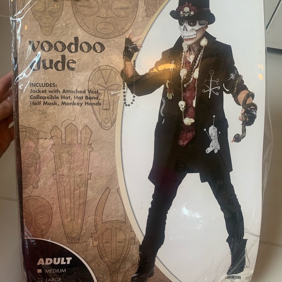 Other | Voodoo Dude Costume | Poshmark